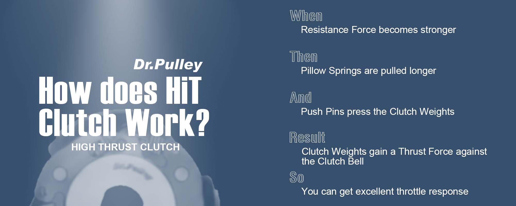 How does a HiT Clutch work - Dr.Pulley
